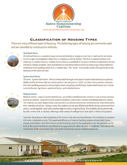 Physical Issues – South Dakota Native Homeownership Coalition