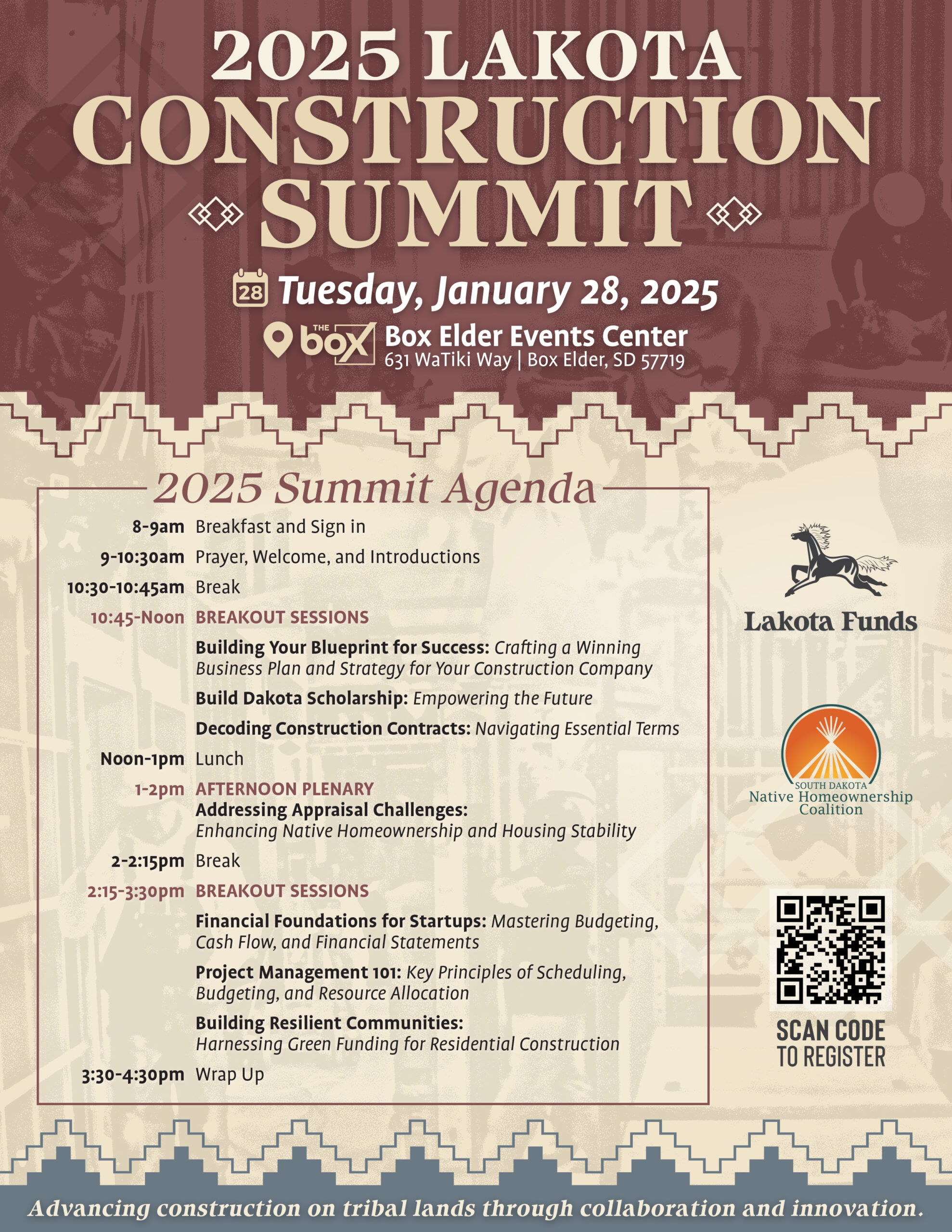 2025 Lakota Construction Summit – South Dakota Native Homeownership ...